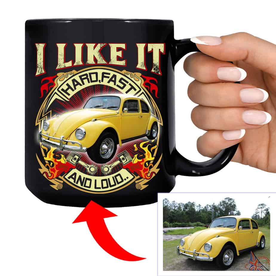 Car Custom Photo Mug (CA19) – Kool-Kool