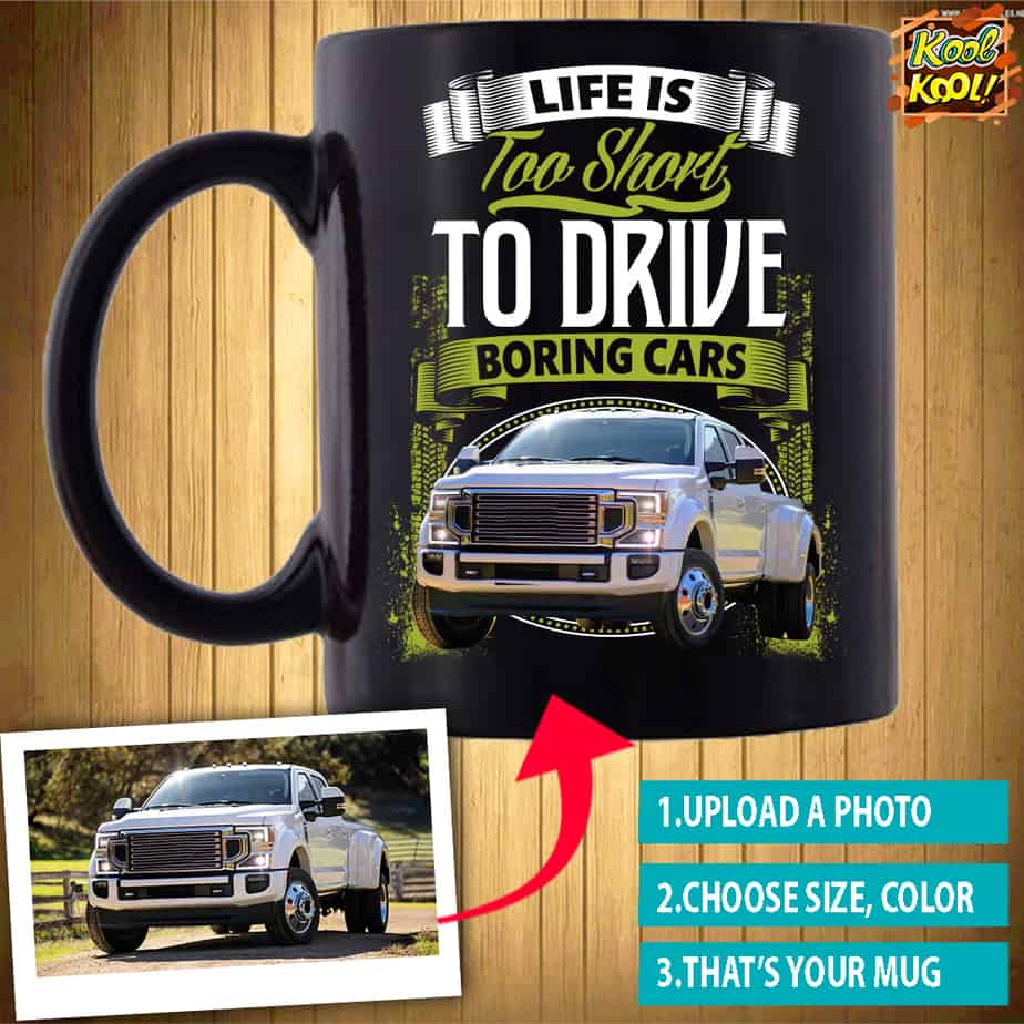 Pickup Truck Custom Photo Mug (CA20) – Kool-Kool