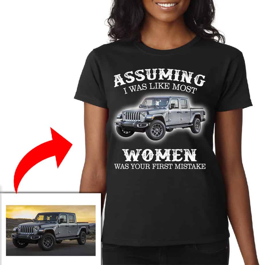 Jeep Custom Photo T-shirt (CA10-WO) – Kool-Kool