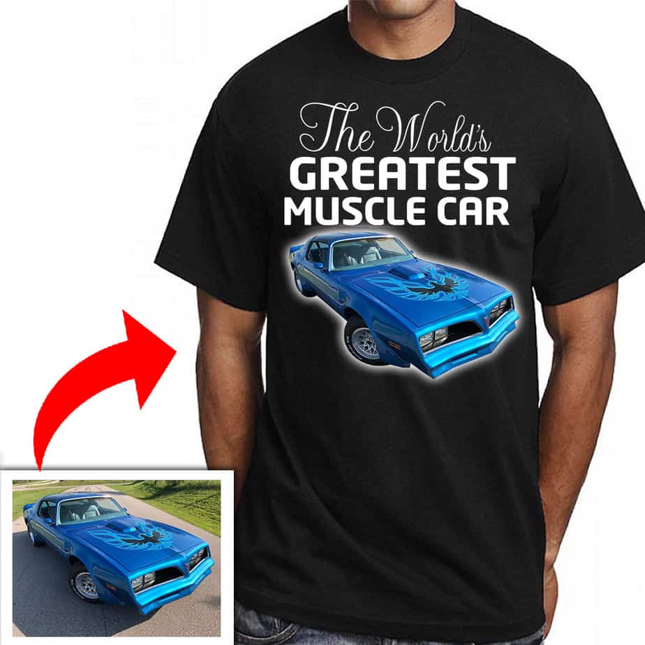 Car Custom Photo T-shirt (CA7) – Kool-Kool