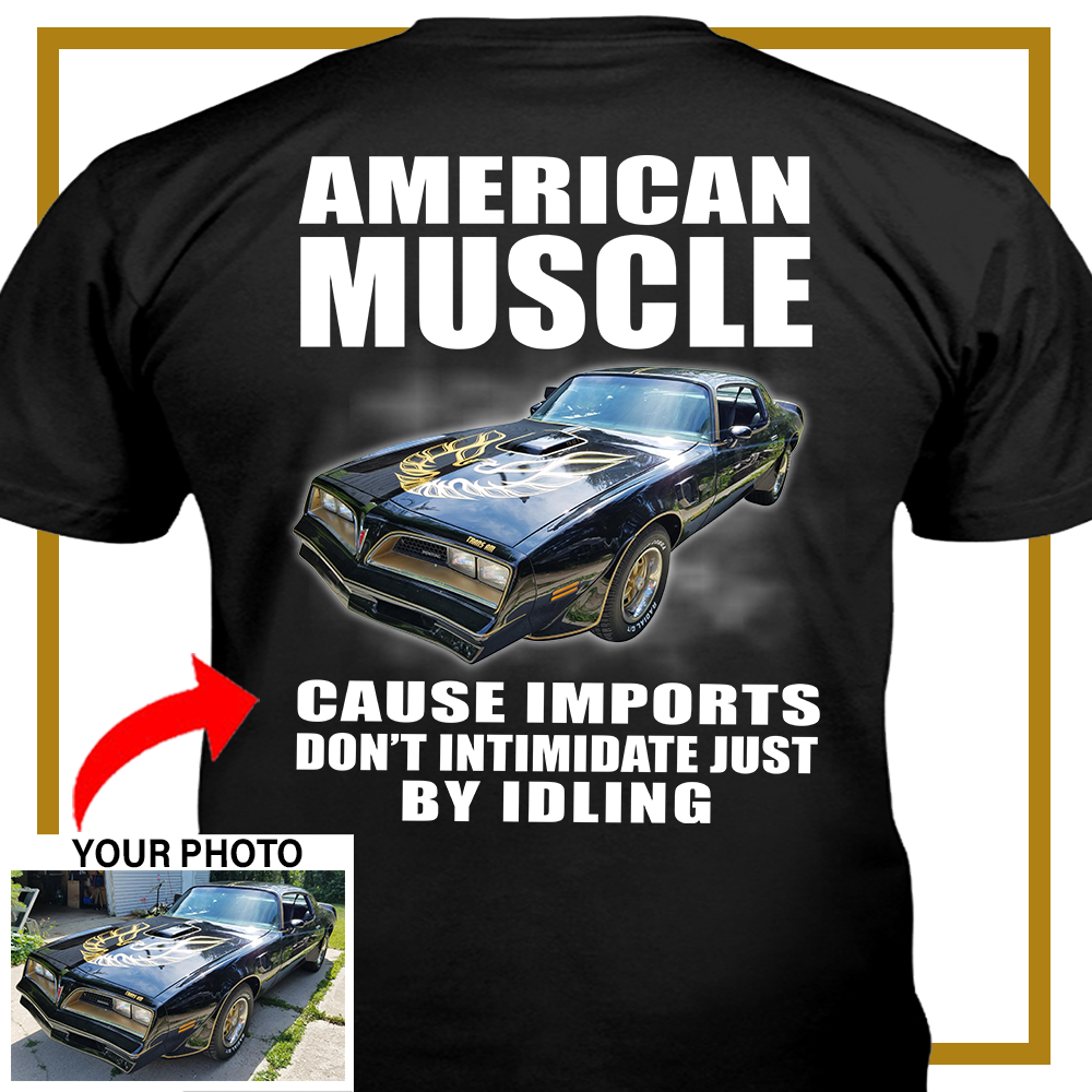 Muscle Car Custom Photo T-shirt (CA37) – Kool-Kool