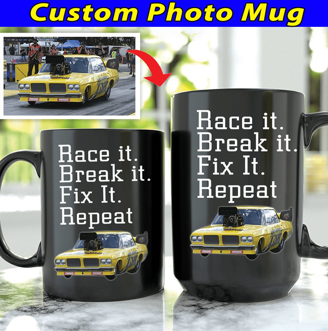 Drag Racing Custom Photo Mug (RACE11) – Kool-Kool