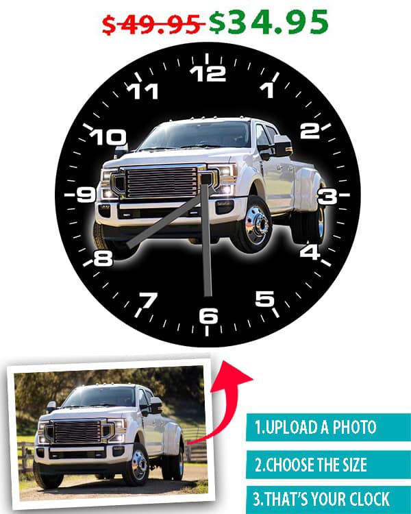 Pickup Truck Custom Wall Clock (Wall Clock1) – Kool-Kool