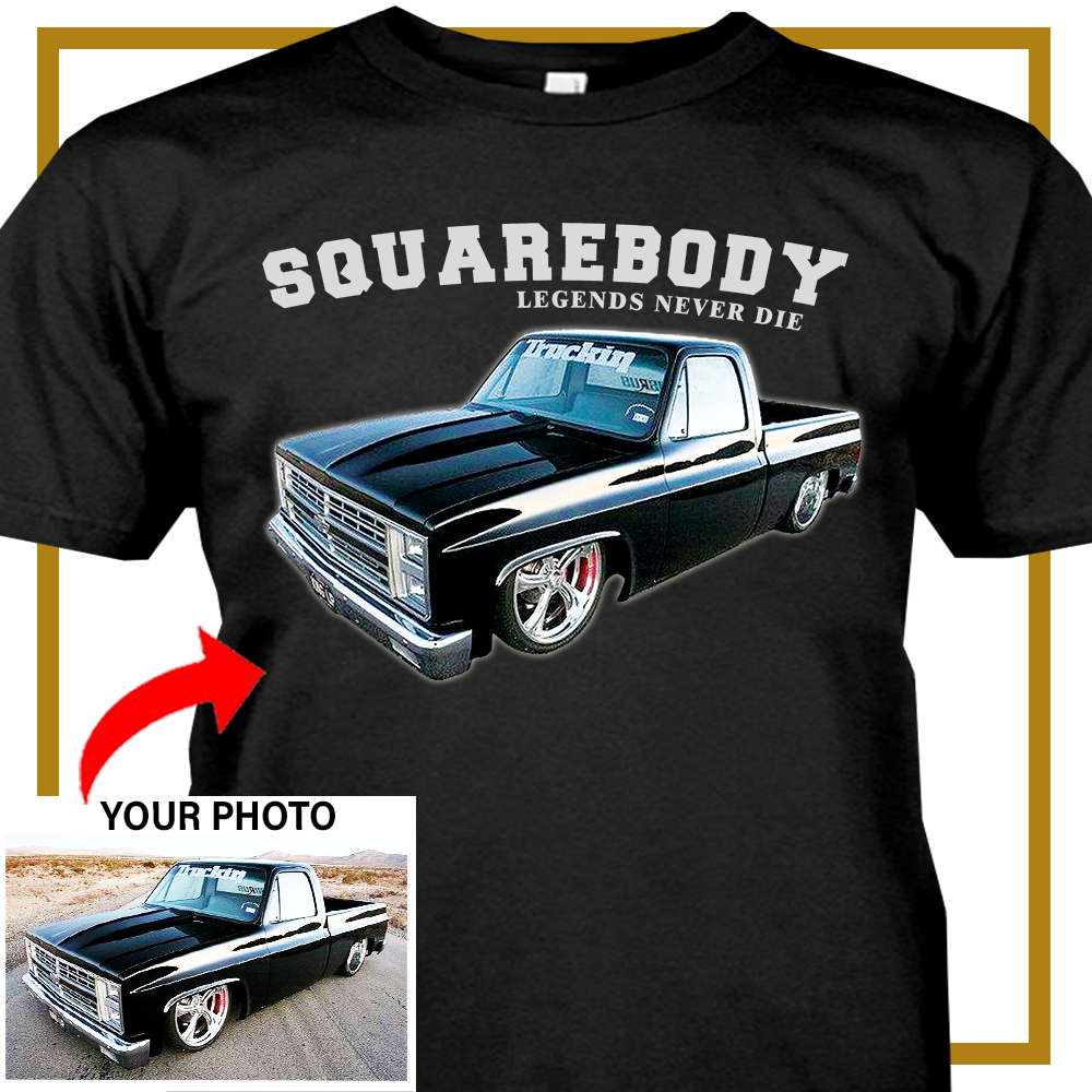 Pickup Truck Custom Photo T-shirt (Pickup1) – Kool-Kool