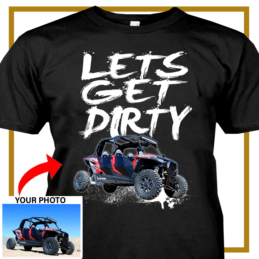 UTV Side By Side Off-Roading Personalized Photo T-shirt (RZR6) – Kool-Kool