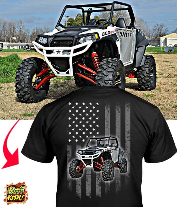 RZR Custom T-shirt On The Back (BK5) – Kool-Kool
