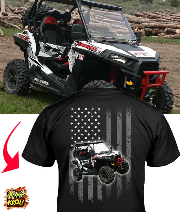 RZR Custom T-shirt On The Back (BK5) – Kool-Kool
