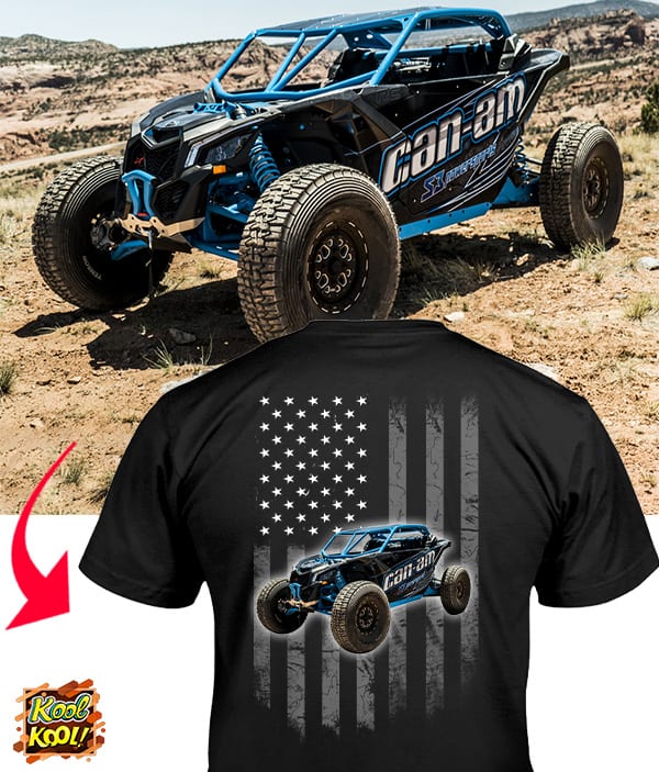 RZR Custom T-shirt On The Back (BK5) – Kool-Kool