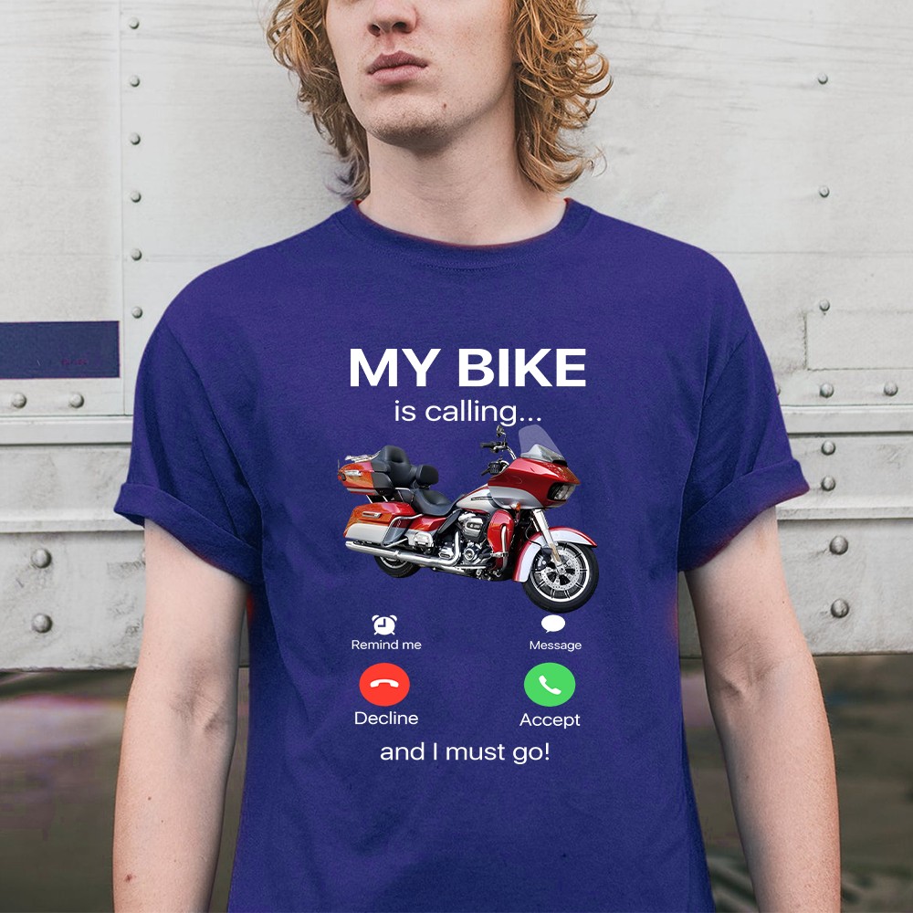 Biker Custom Photo T-shirt (BK195-BIKE) – Kool-Kool