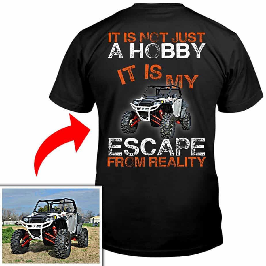 UTV Side By Side Off-Roading Personalized T-shirt Print (RZR16) – Kool-Kool