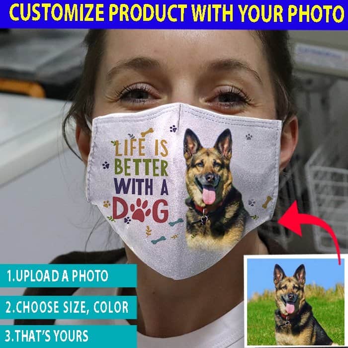 Dog Custom Cloth Mask (MA2) – Kool-Kool