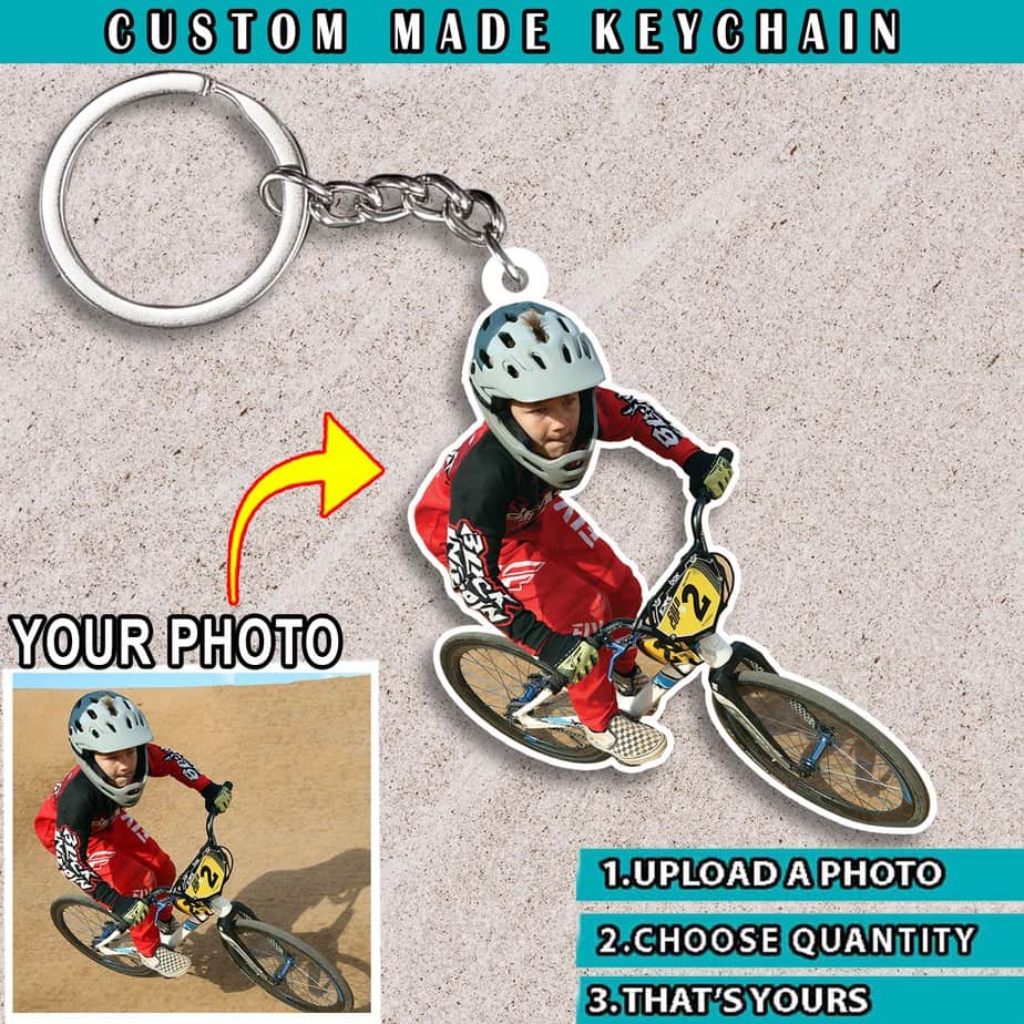 Moutain Bike Personalized Keychain – Kool-Kool