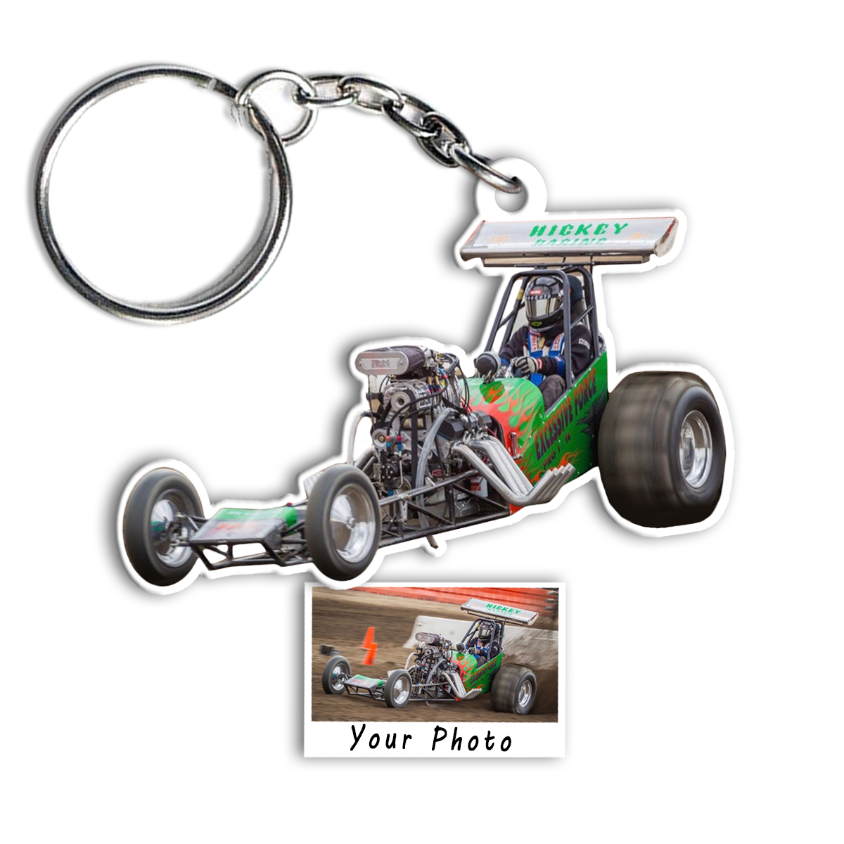Drag Racing Personalized Keychain – Kool-Kool