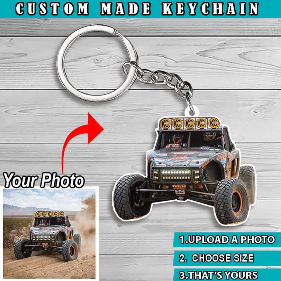 Off-Road Racing Personalized Keychain – Kool-Kool