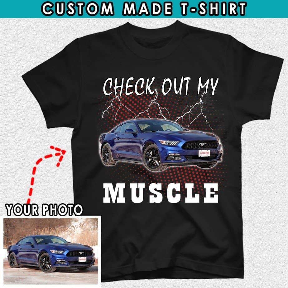 Muscle Car Custom Photo T-shirt (CA79) – Kool-Kool