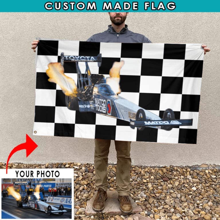 Personalized Photo Dragster Racing Flag (CTML) – Kool-Kool