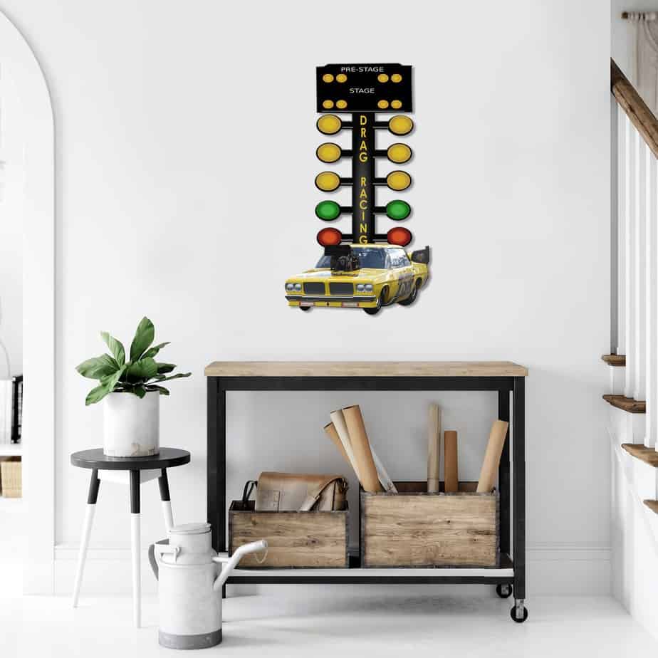 Drag Racing Personalized Picture Metal Sign (Dragtree) – Kool-Kool