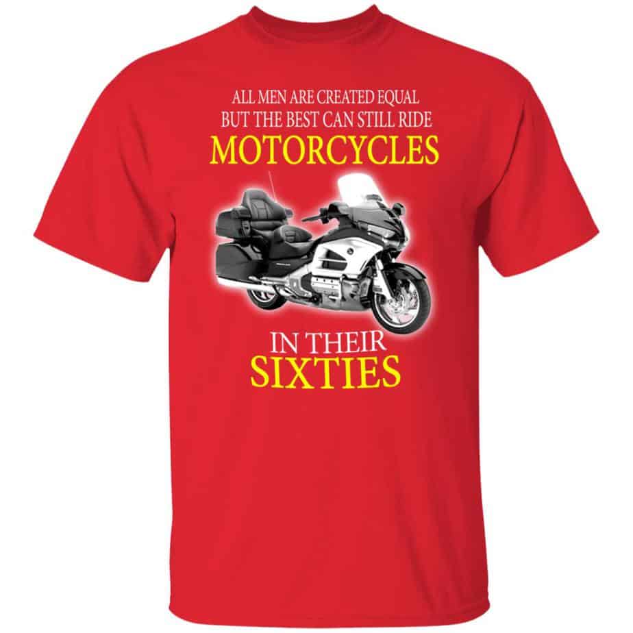 Goldwing T-Shirt, the best men can ride at their sixties, gifts for dad ...