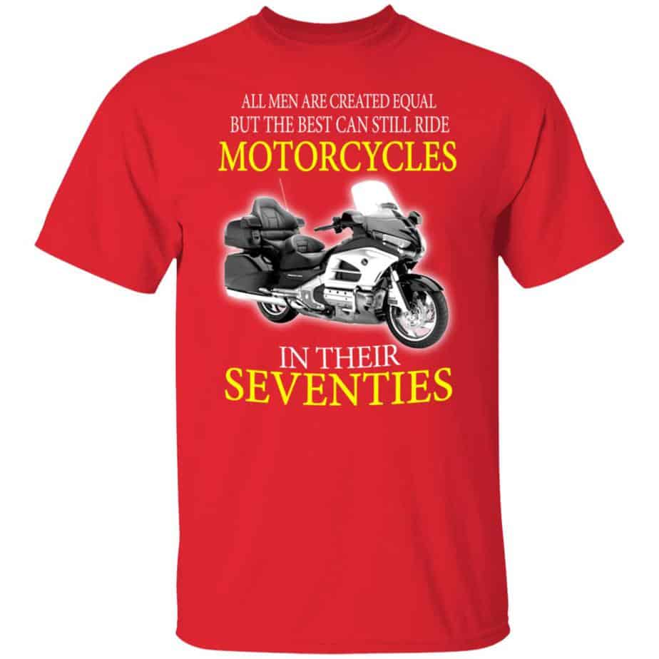 Goldwing T-Shirt, Best oldmen riding at their seventies, gifts for dad ...