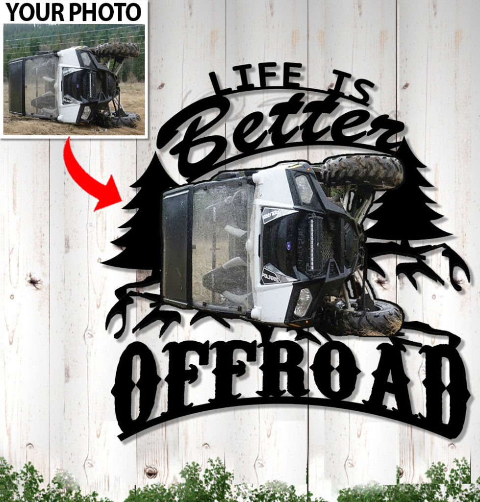 Off-Roading Personalized Cut Metal Sign (lifeoff-road) – Kool-Kool