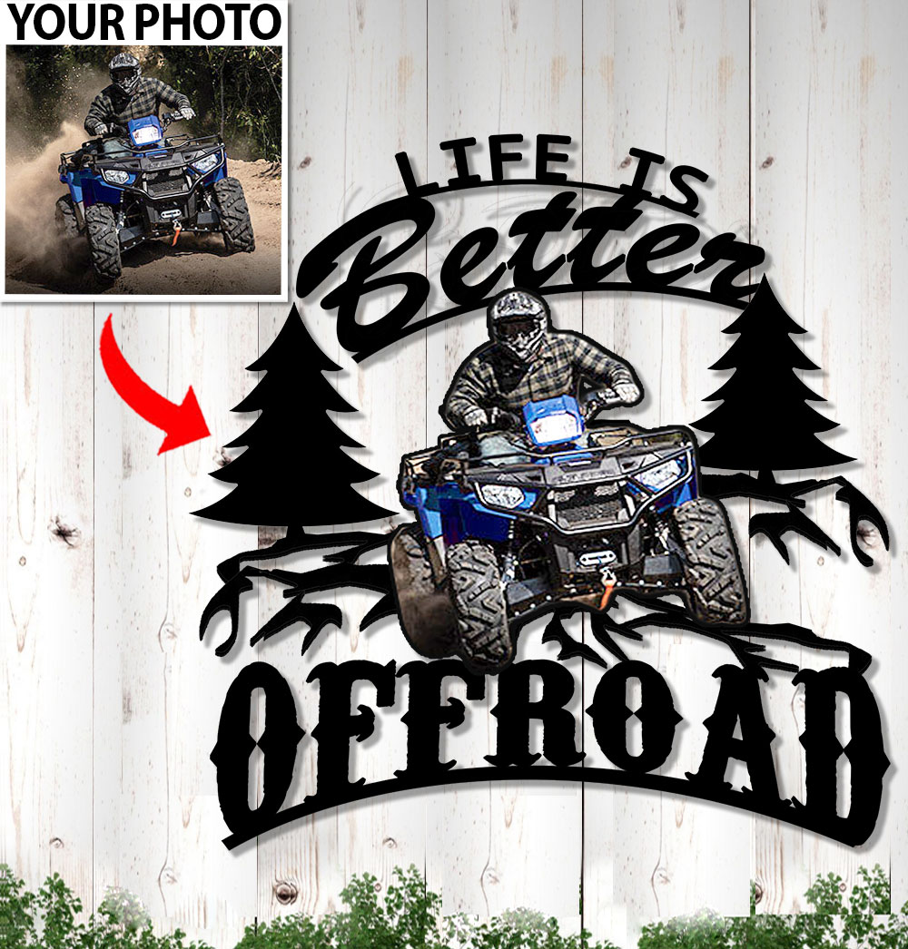 Off-Roading Personalized Cut Metal Sign (lifeoff-road) – Kool-Kool