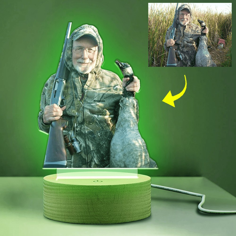 Personalized Photo Printed Hunting Night Light (Mc-nig2) – Kool-Kool