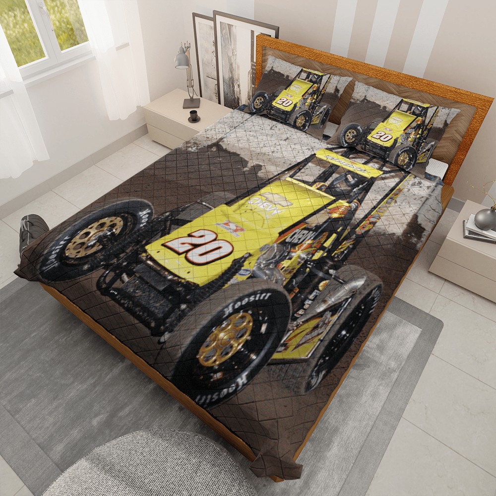Personalized Photo Dirt Track Racing Quilt Bedding Set – Kool-Kool