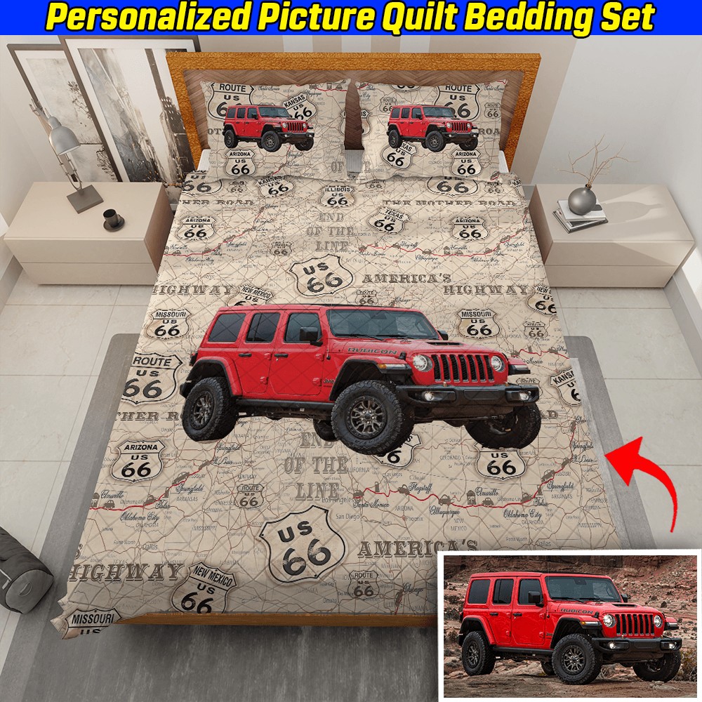 Personalized Photo Quilt Bedding Set (Multi) – Kool-Kool