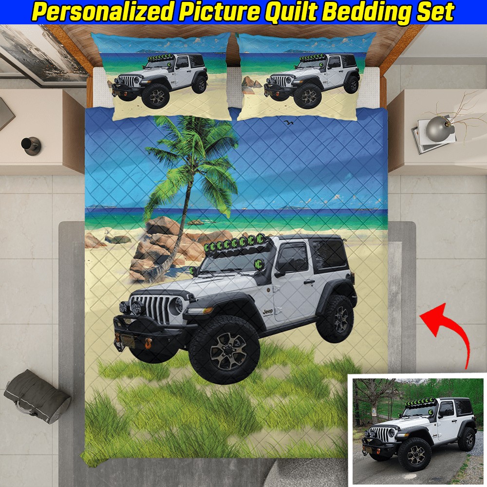 Personalized Photo Quilt Bedding Set (Multi) – Kool-Kool