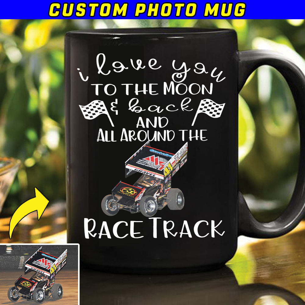 Dirt Track Racing Custom Photo Mug (LoveRaceTrack) – Kool-Kool