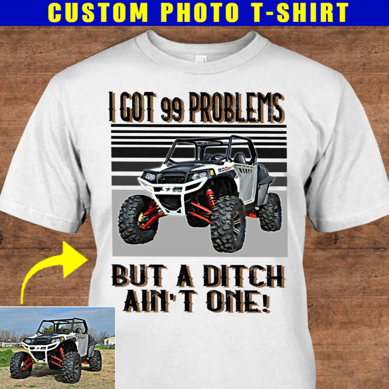 Personalized Photo Off-Road UTVs ATVs T-shirt (Ditch) – Kool-Kool