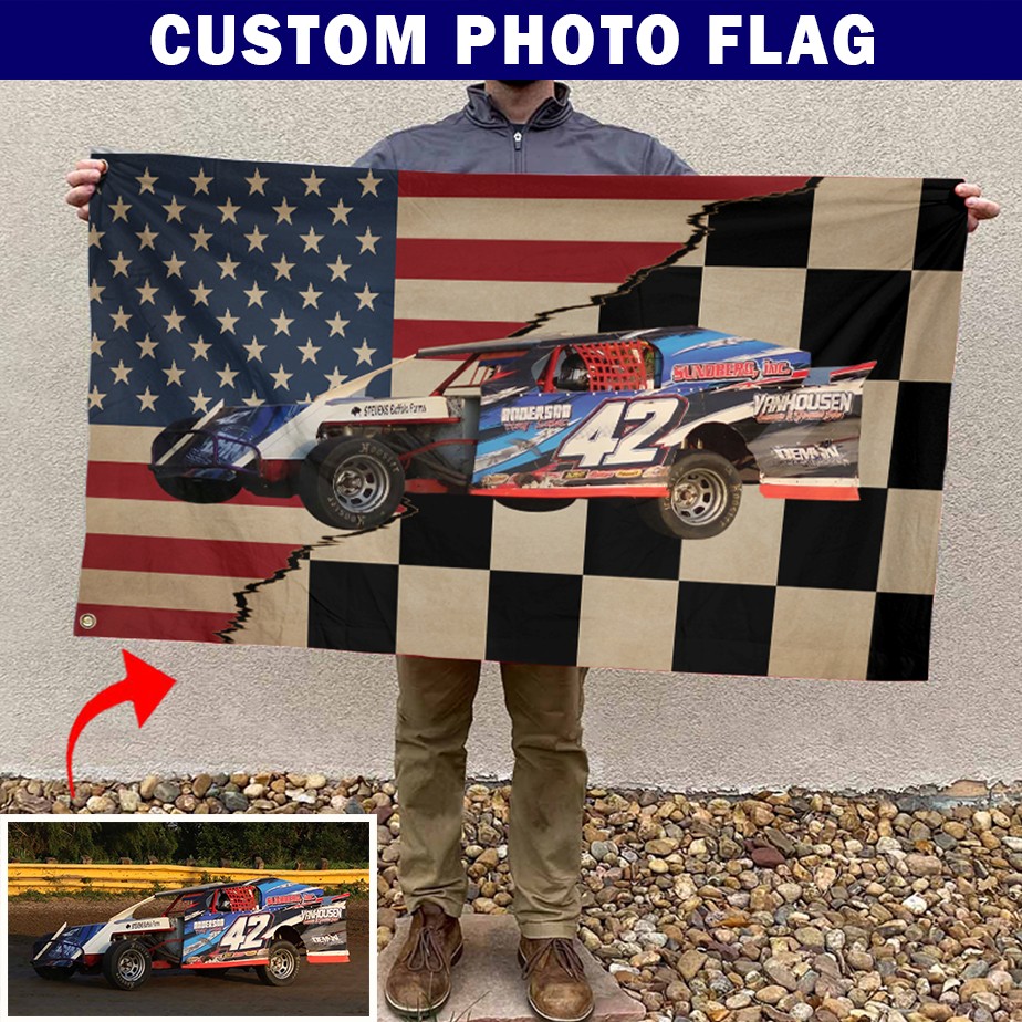 Personalized Photo Flag (Mixed) – Kool-Kool