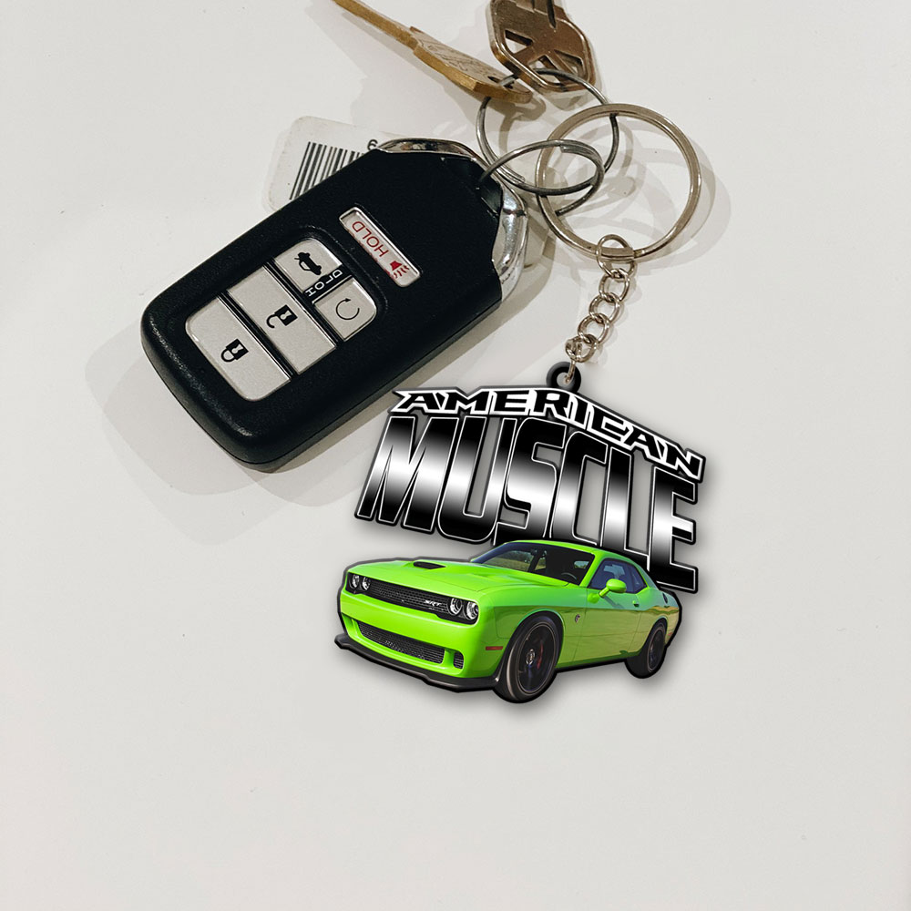 Muscle Car Personalized Photo Keychain (AmericanMuscle) – Kool-Kool