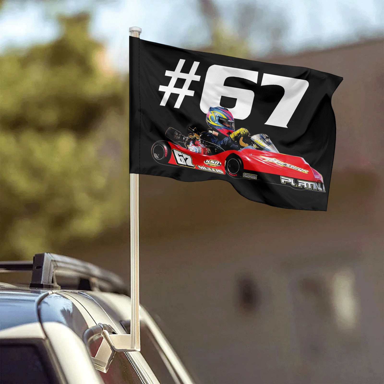 Personalized Photo Dirt Track Racing Flag (Numpho) – Kool-Kool