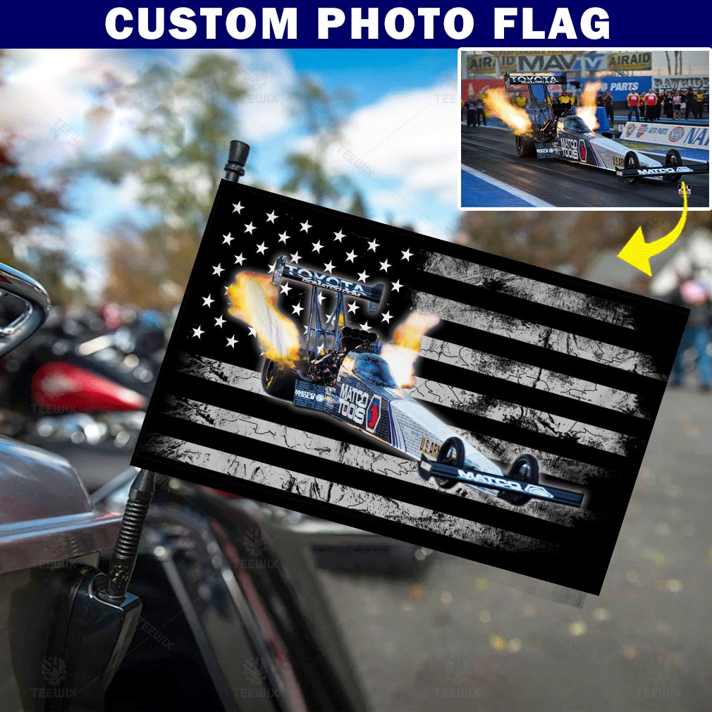 Personalized Photo Drag Racing American Flag – Kool-Kool