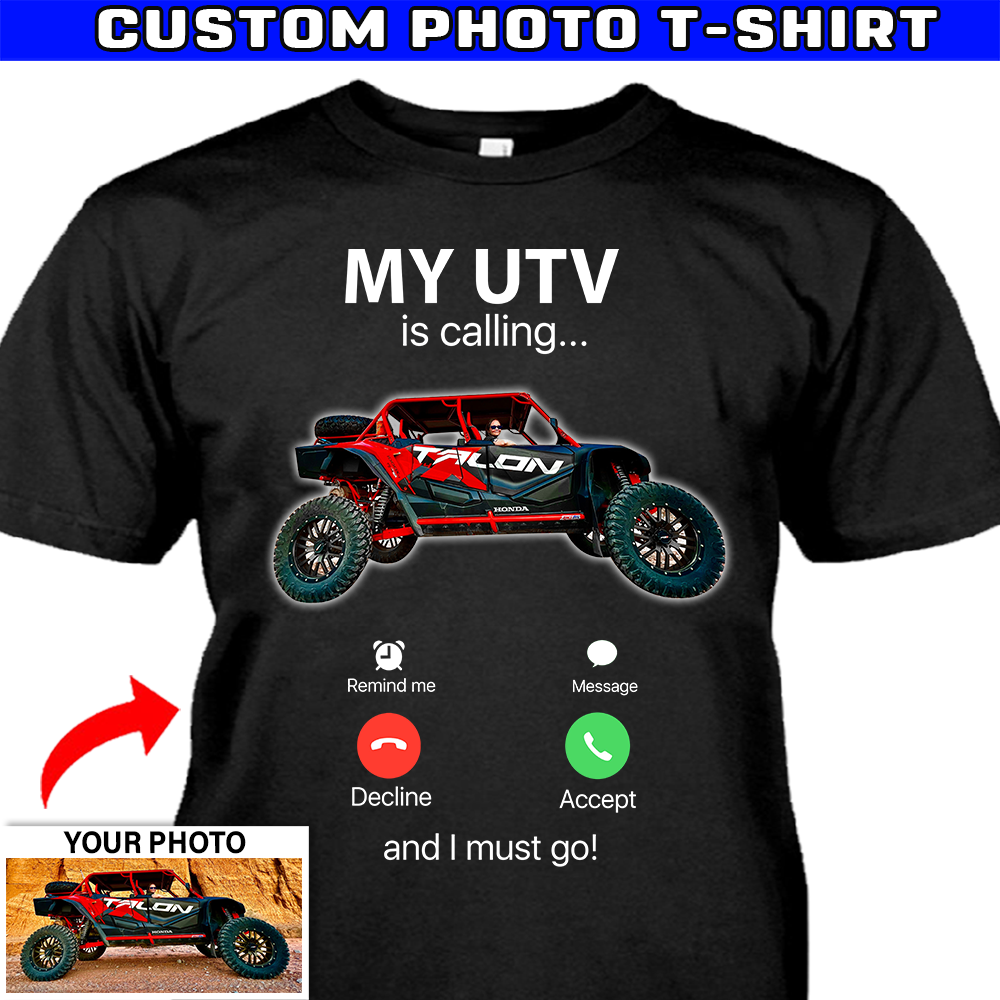 UTV Side By Side Off-Roading Custom Photo T-shirt (BK195-UTV) – Kool-Kool