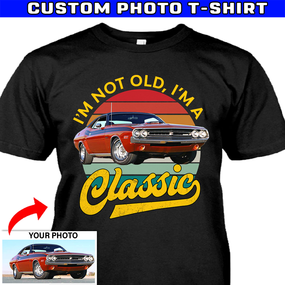 Car Enthusiast Custom Photo T-shirt (BK303-CAR) – Kool-Kool