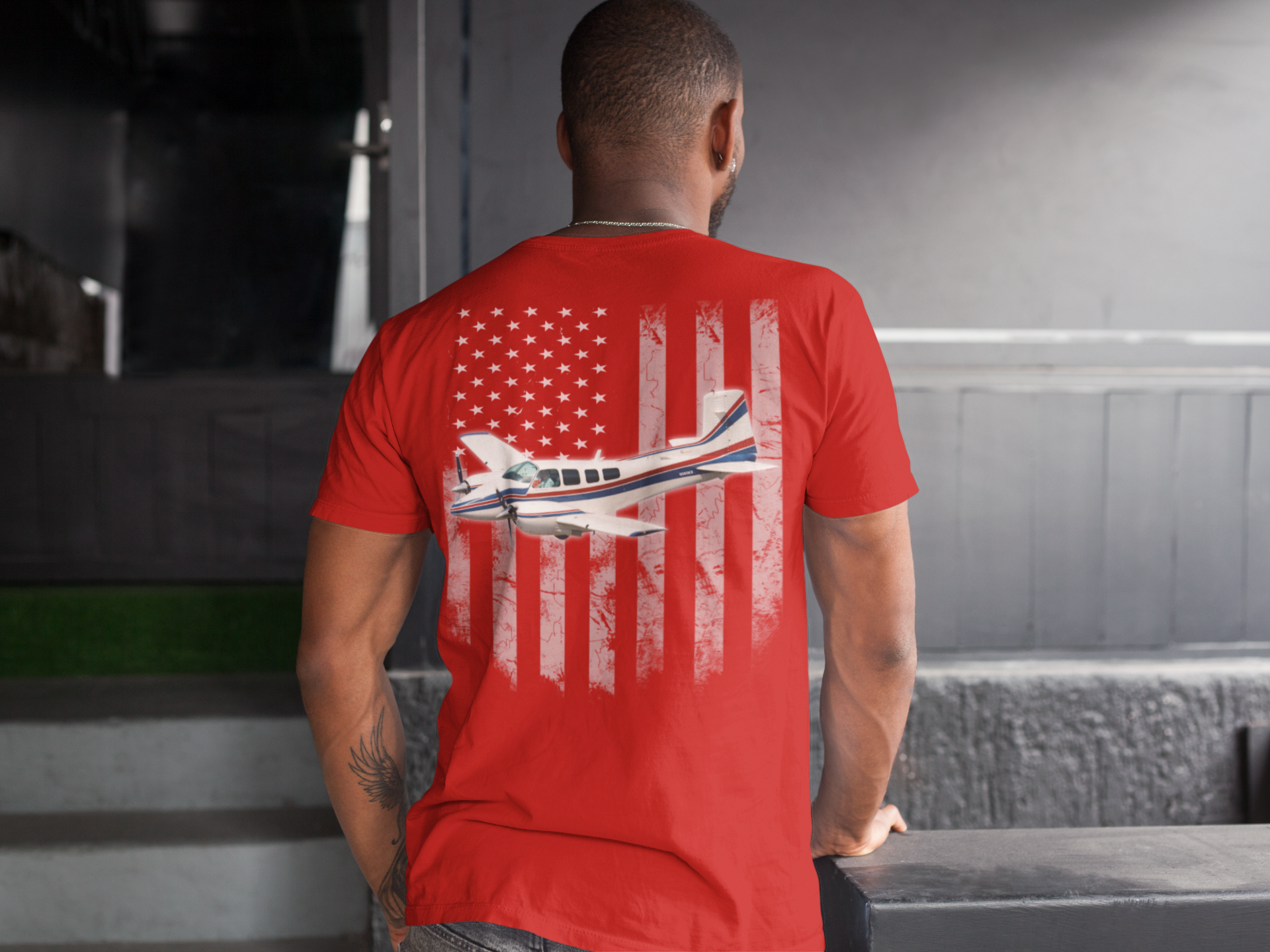Personalized Photo Aircraft T-shirt (BK5) – Kool-Kool