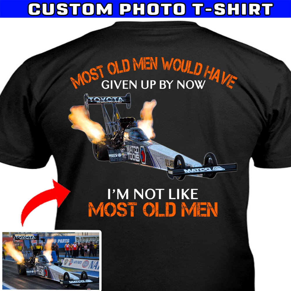 Drag Racing Personalized Photo T-shirt print on the back (Race7-v2 ...