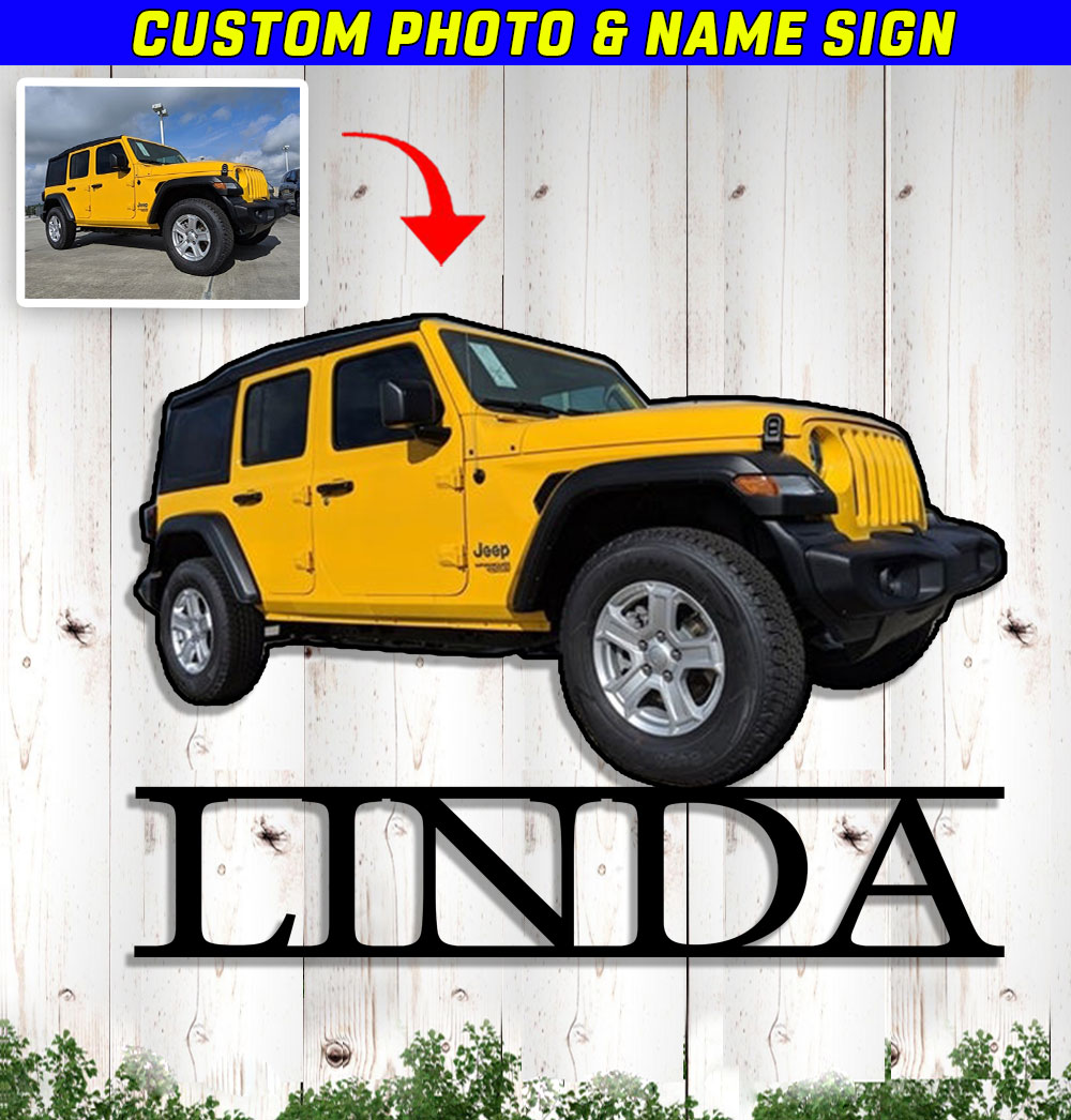 Personalized Photo and Name Lowrider Cut Metal Sign (Phona) – Kool-Kool