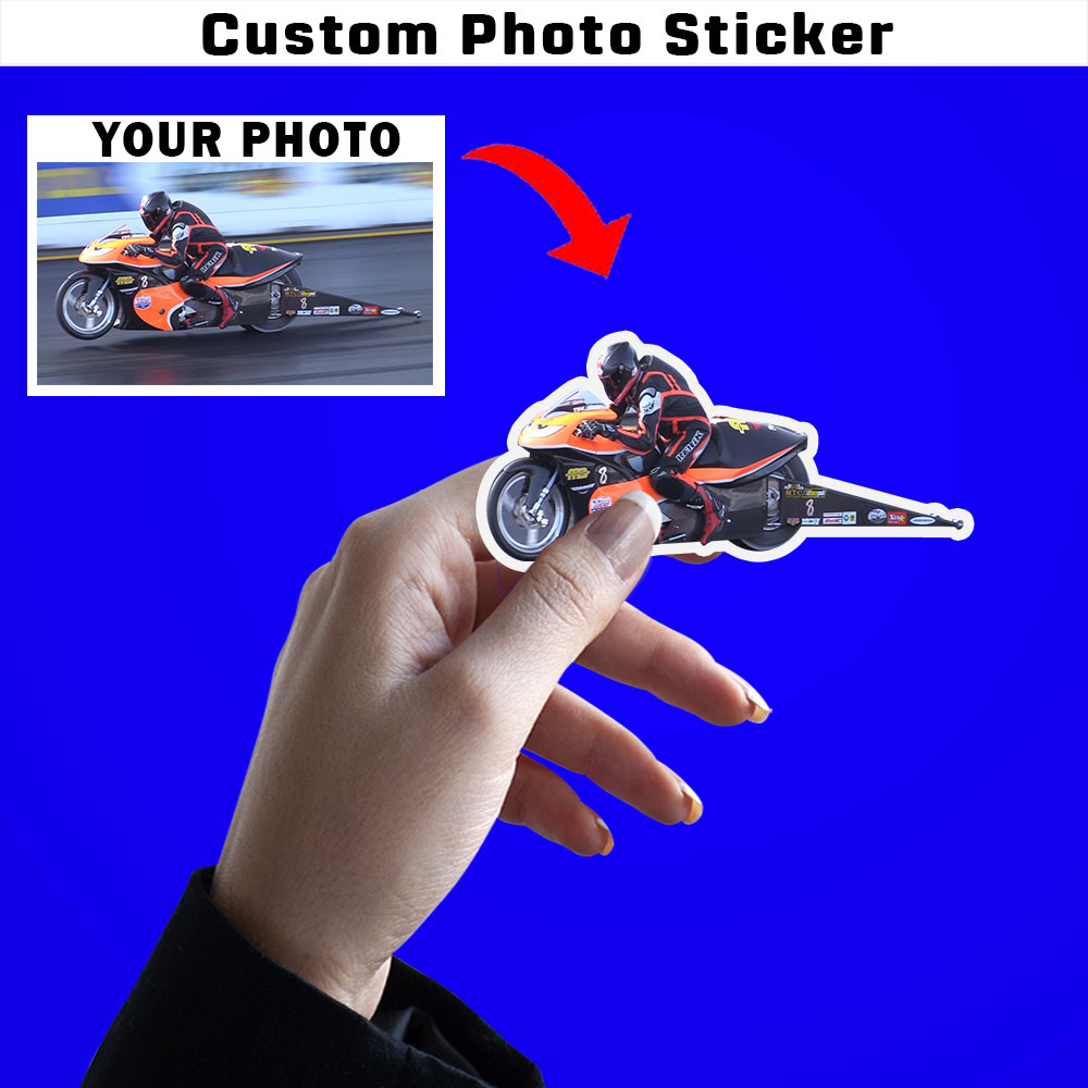 Personalized Photo Drag Racing Stickers – Kool-Kool