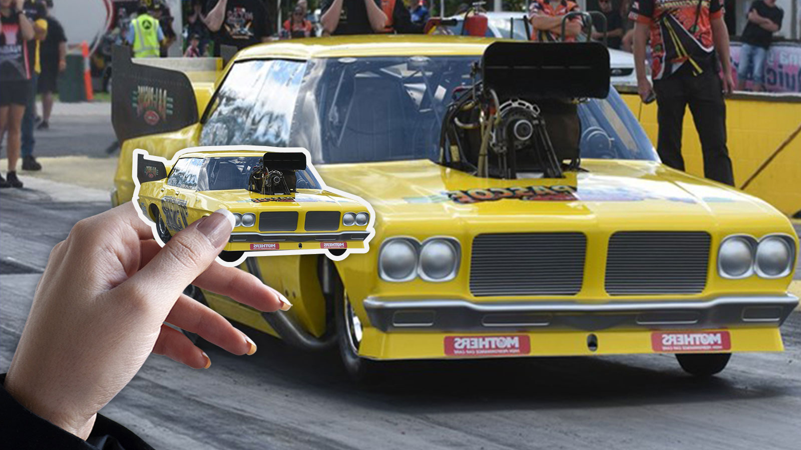 Personalized Photo Drag Racing Stickers – Kool-Kool