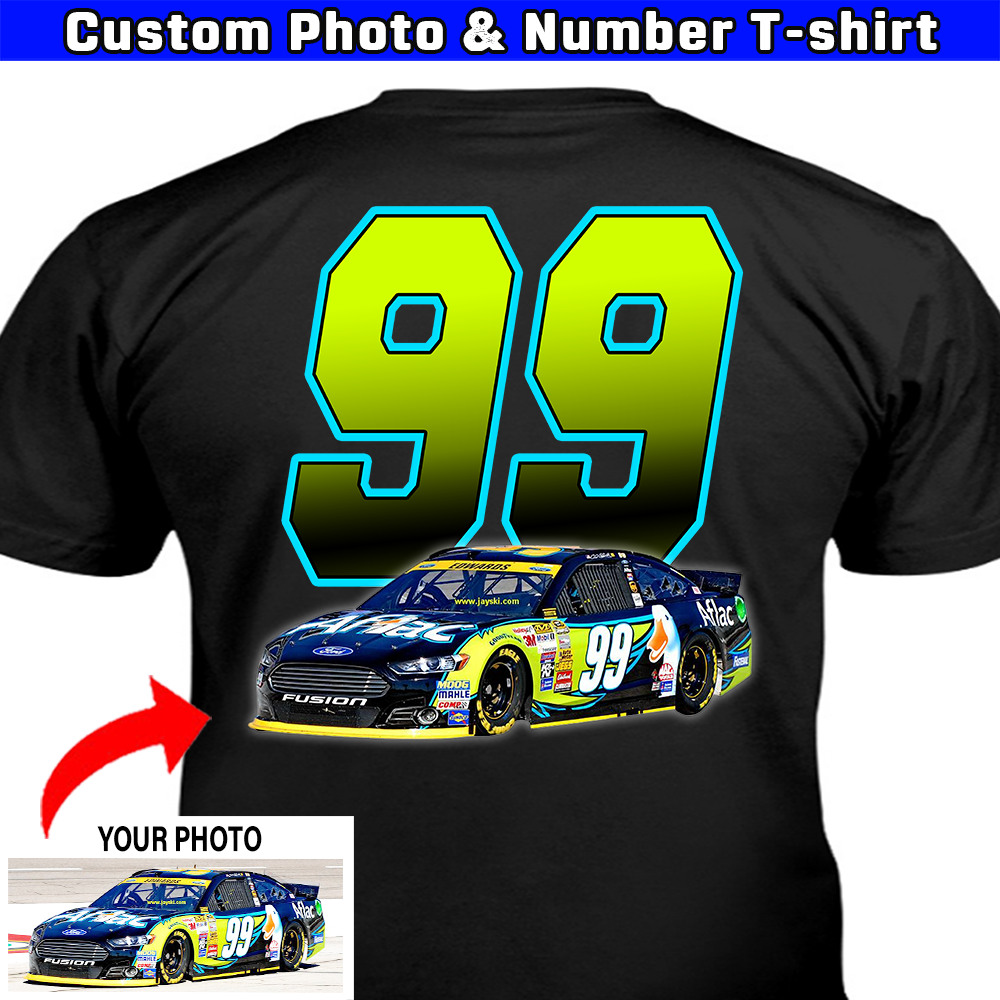 Off-Road Racing Custom Photo and Name T-shirt (BK311) – Kool-Kool