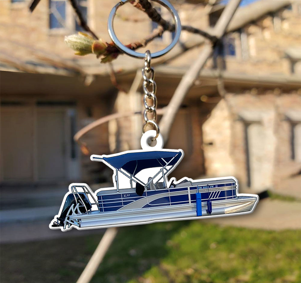Boat Personalized Photo Keychain – Kool-Kool