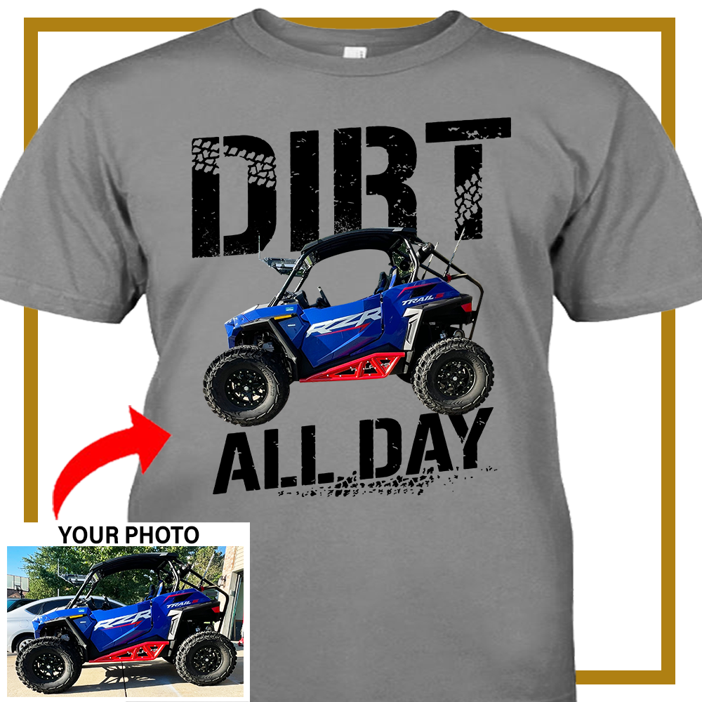 UTV Off-Roading RZR Custom Photo T-shirt (BK344) – Kool-Kool
