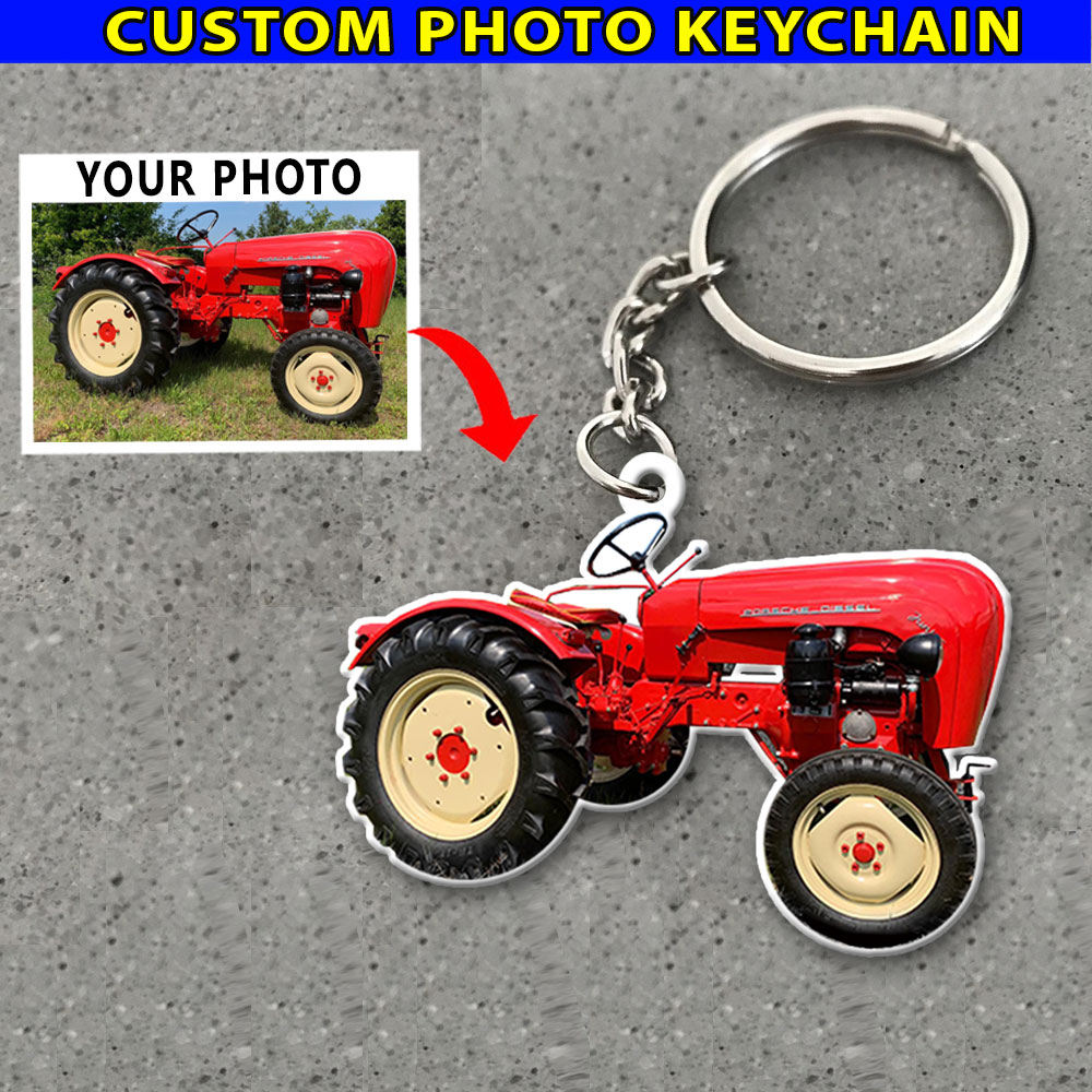 Tractor & Truck Pulling Personalized Photo Keychain – Kool-Kool