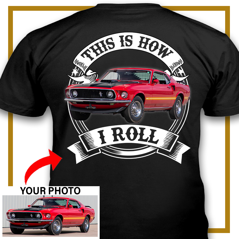 Muscle Car Custom Photo T-shirt, Personalized Chevy T-shirt, Gifts for ...