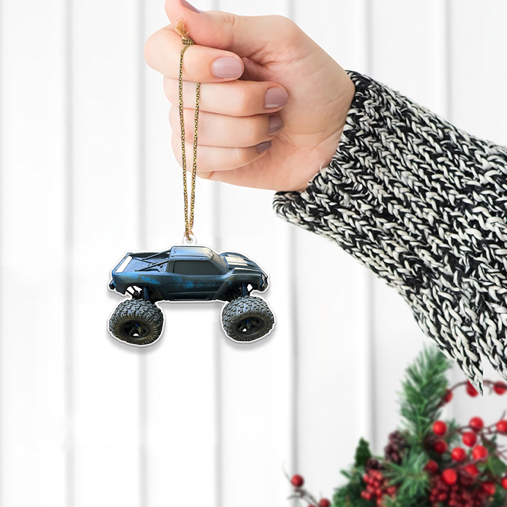 Radio-Controller RC Car, Truck, Plane Personalized Photo Ornament ...