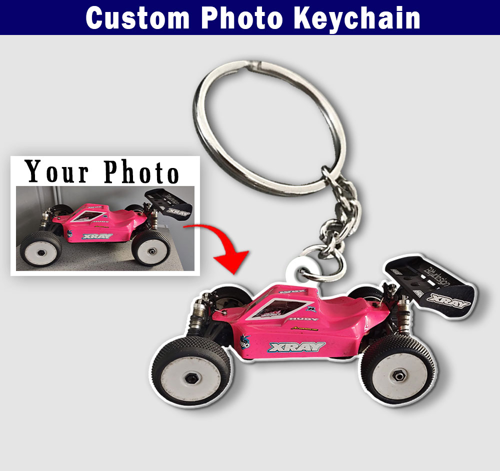 Radio-Controller RC Car Personalized Photo Keychain – Kool-Kool