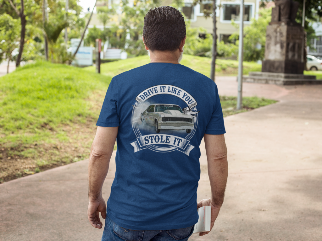 Drag Racing Custom Photo T-shirt print on the back (BK47) – Kool-Kool